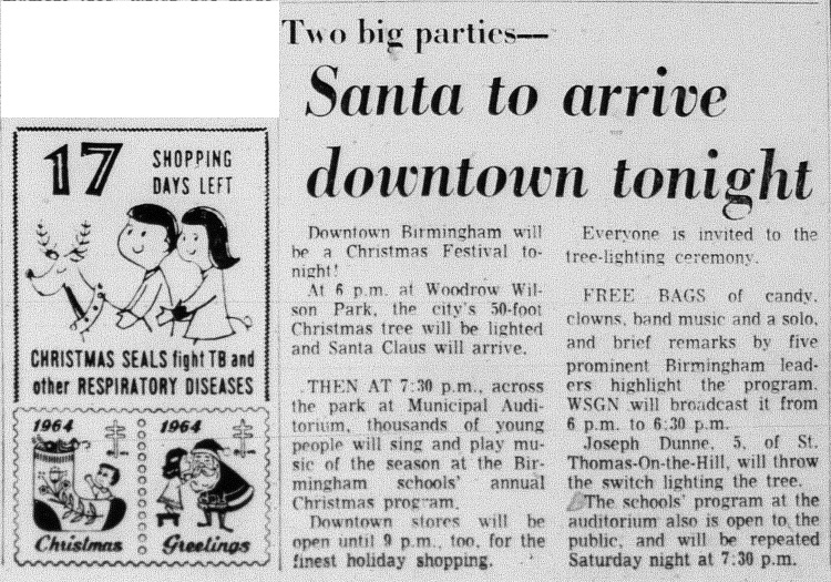 BIRMINGHAM REWOUND remembers December 1964